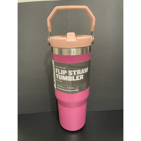 Stanley | Dining | Stanley Tumbler Iceflow 3 Oz Flipstraw Raspberry See ...